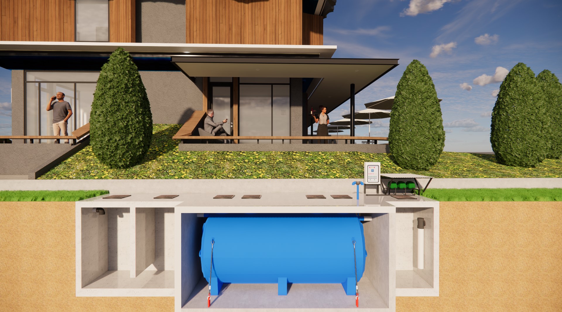 Jual IPAL STP Biofilter Biotech Jakarta | Klinik Restoran RS