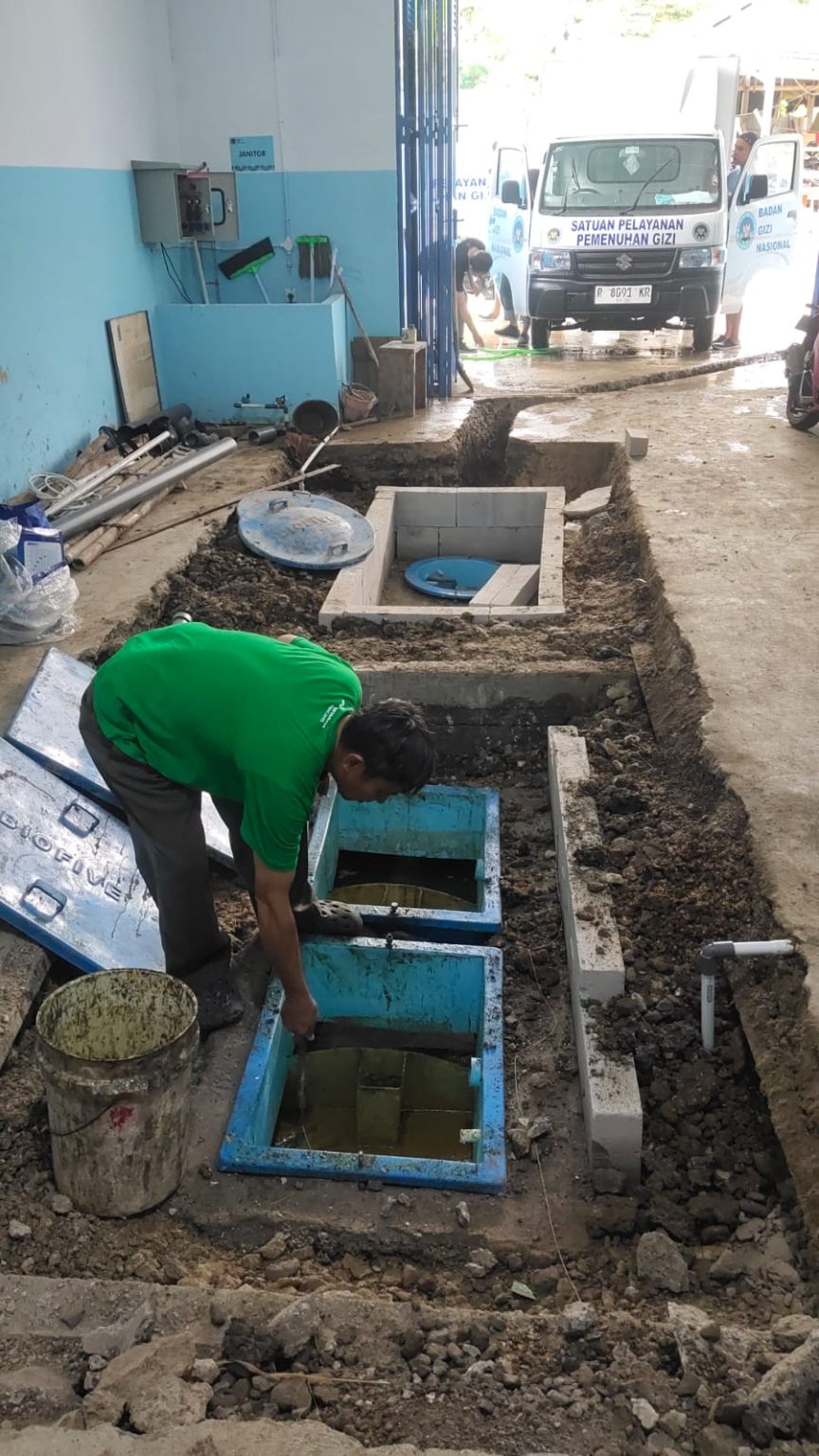 IPAL Dapur MBG: Solusi Pengolahan Limbah Dapur Program Makan Bergizi Gratis